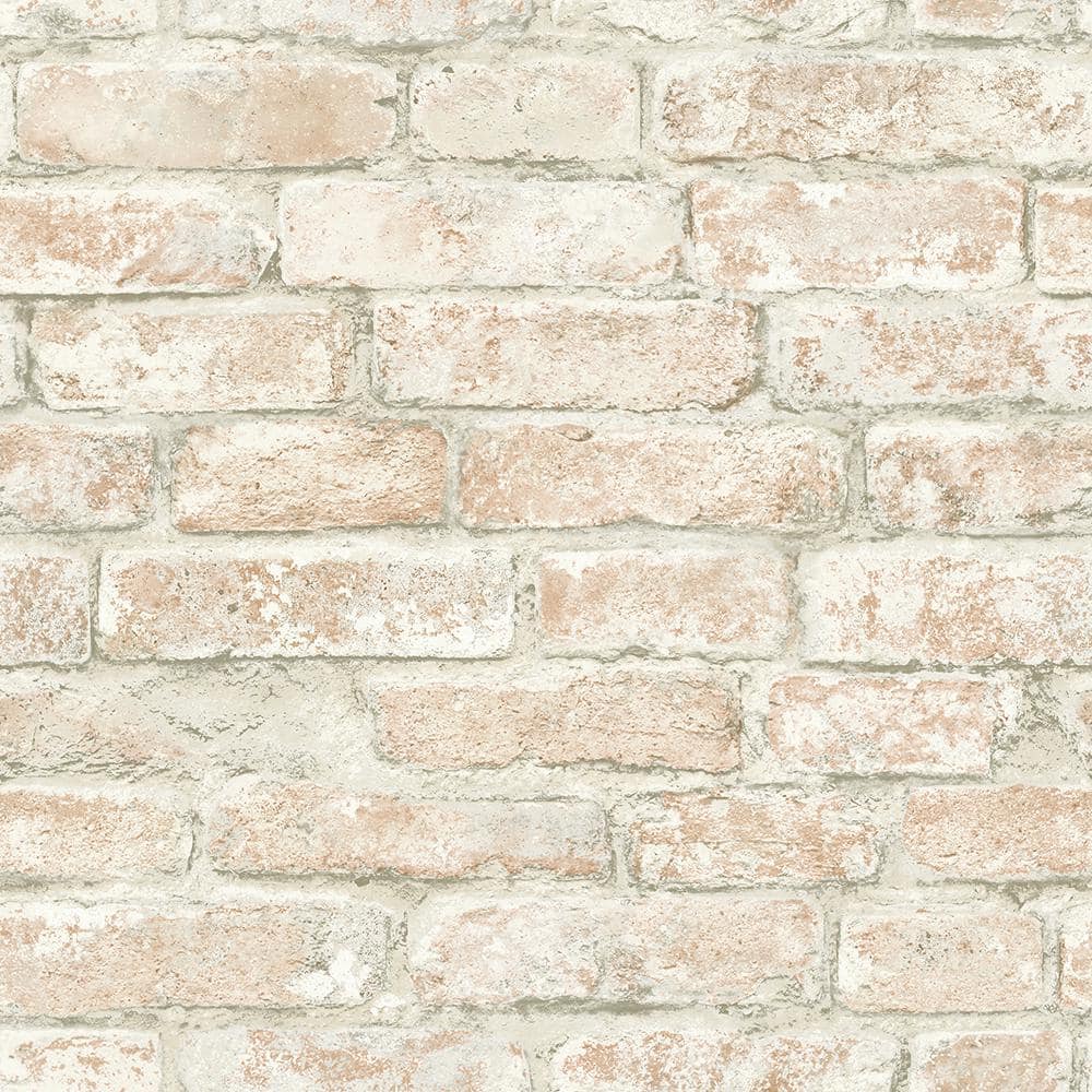 Chesapeake Arlington Multicolor Brick Multicolor Wallpaper Sample 3115 ...