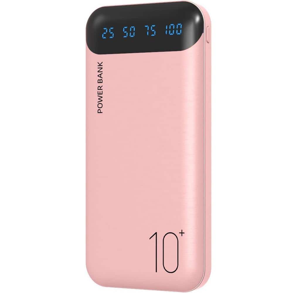 EKIEUDL 10,000mAh Portable Charger Slim Power Bank with 2 USB 2. 4A ...
