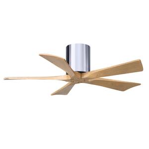Matthews Fan Company Irene-5H 60 in. 6 Fan Speeds Ceiling Fan in Chrome ...