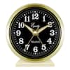 Equity by La Crosse 4 in. Round Loud Bell Keywind Analog Alarm Clock ...