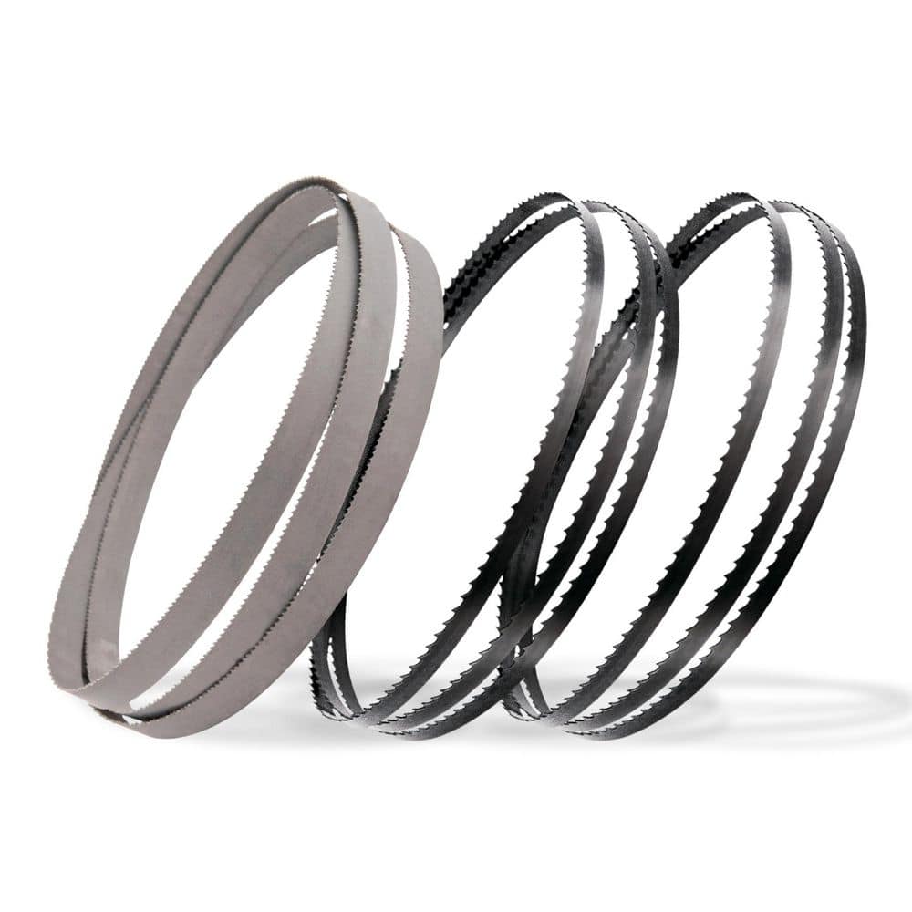 ‎POWERTEC 59-1/4 in. Carbon Steel & Bi metal Band Saw Blades Assortment ...