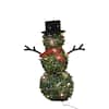 Product Works 28 in. Topiary Snowman 40 Lights Knock Down 17945_MYT ...
