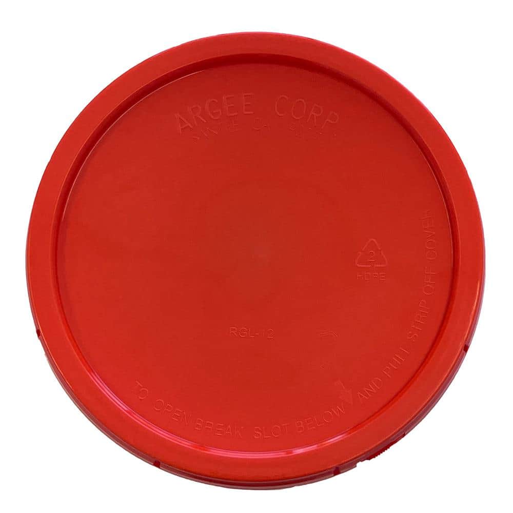 PRIVATE BRAND UNBRANDED 2 Gal Orange Lid RG502LHD - The Home Depot