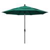 California Umbrella 11 ft. Bronze Aluminum Market Patio Umbrella with ...