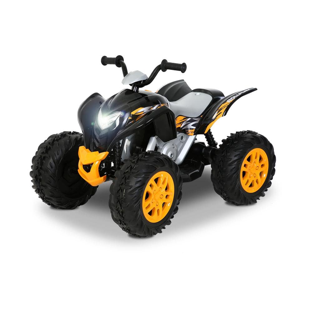 Rollplay Powersport ATV 12-Volt Battery Ride-On Vehicle in Black W442AC
