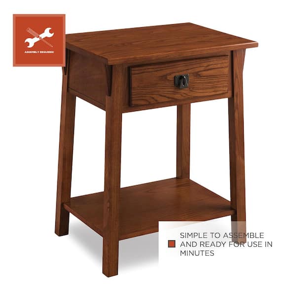 Mission style oak nightstands store