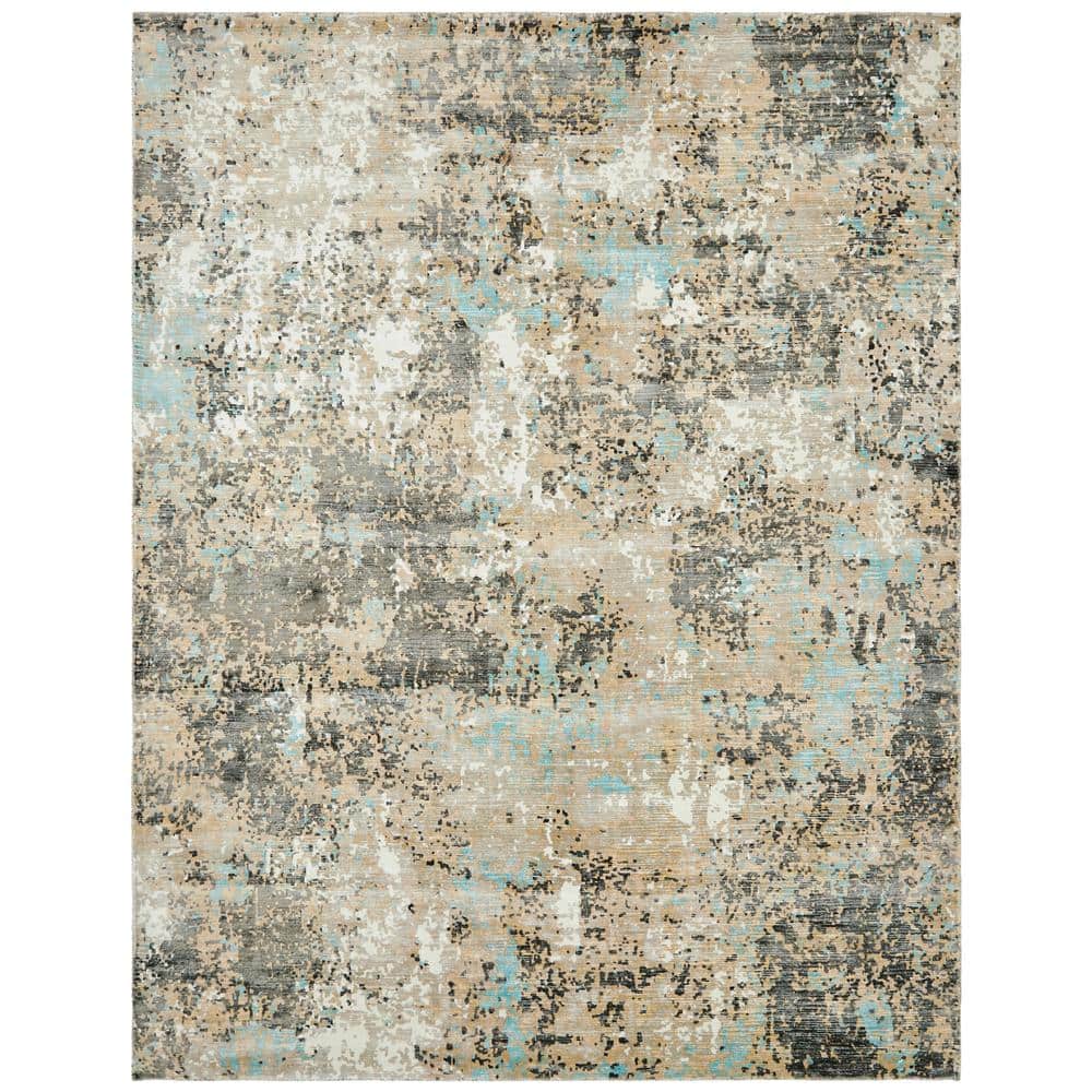 KALATY Remy Multi-Colored 2 ft. x 3 ft. Abstract Area Rug RY-070 23 ...