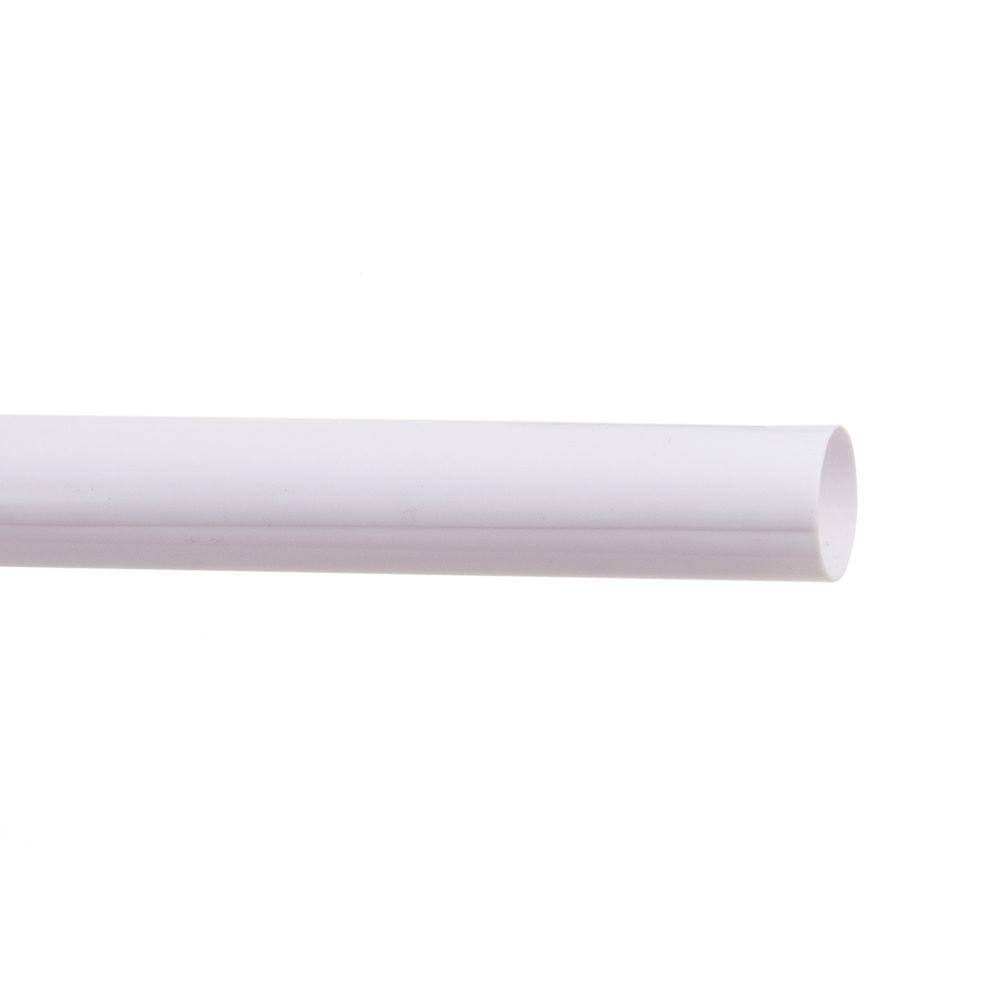 59-7/8 in. PVC Shower Rod Cover in White HD28101 - The Home Depot
