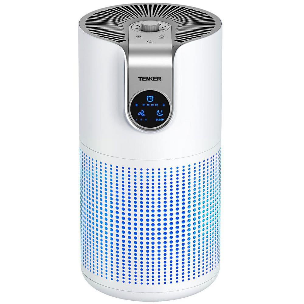 TENKER Tower Air Purifiers for Home Large Room Up to 1500 sq. ft. with ...