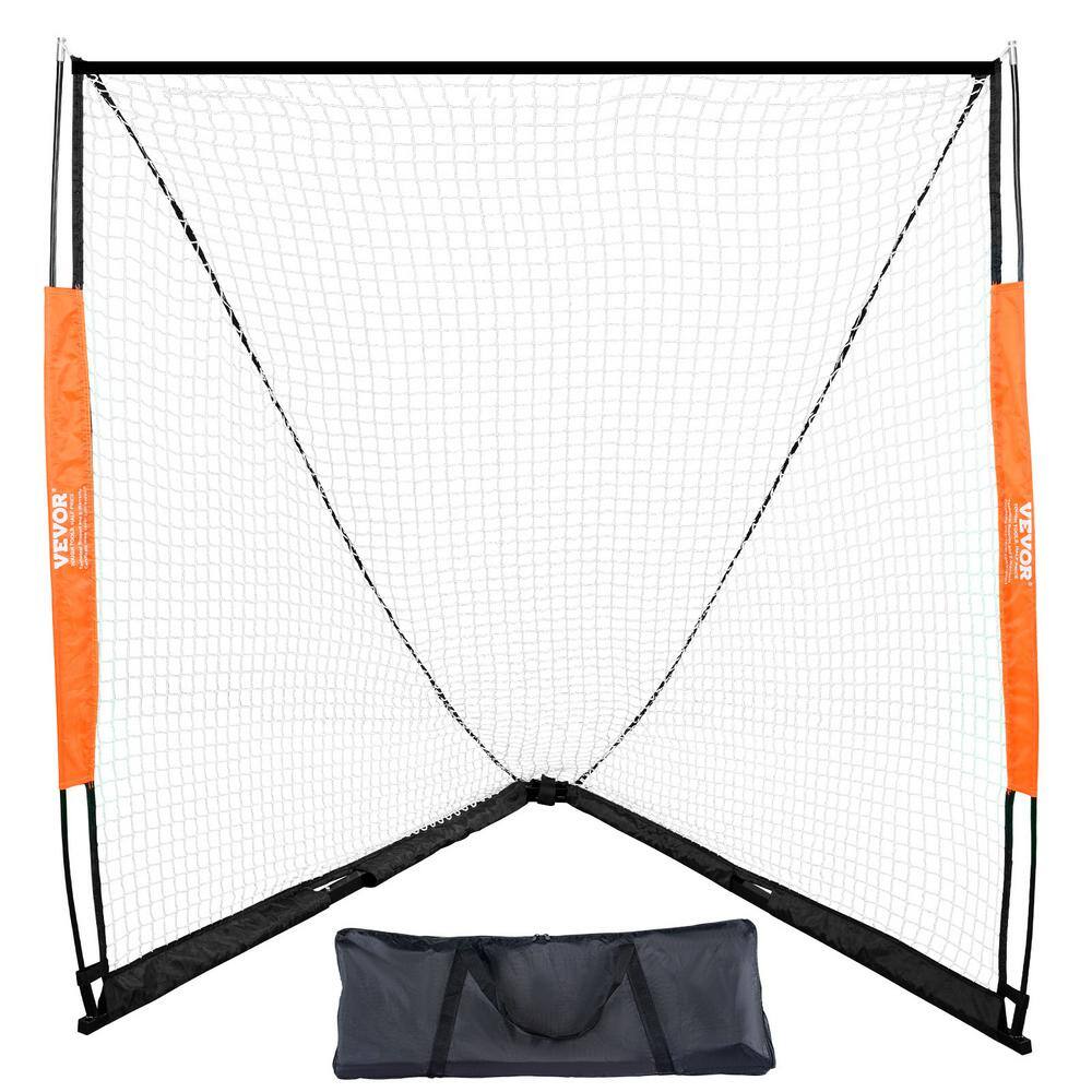 SKYSHALO Lacrosse Goal 6 ft. x 6 ft. Lacrosse Net Portable Lacrosse ...