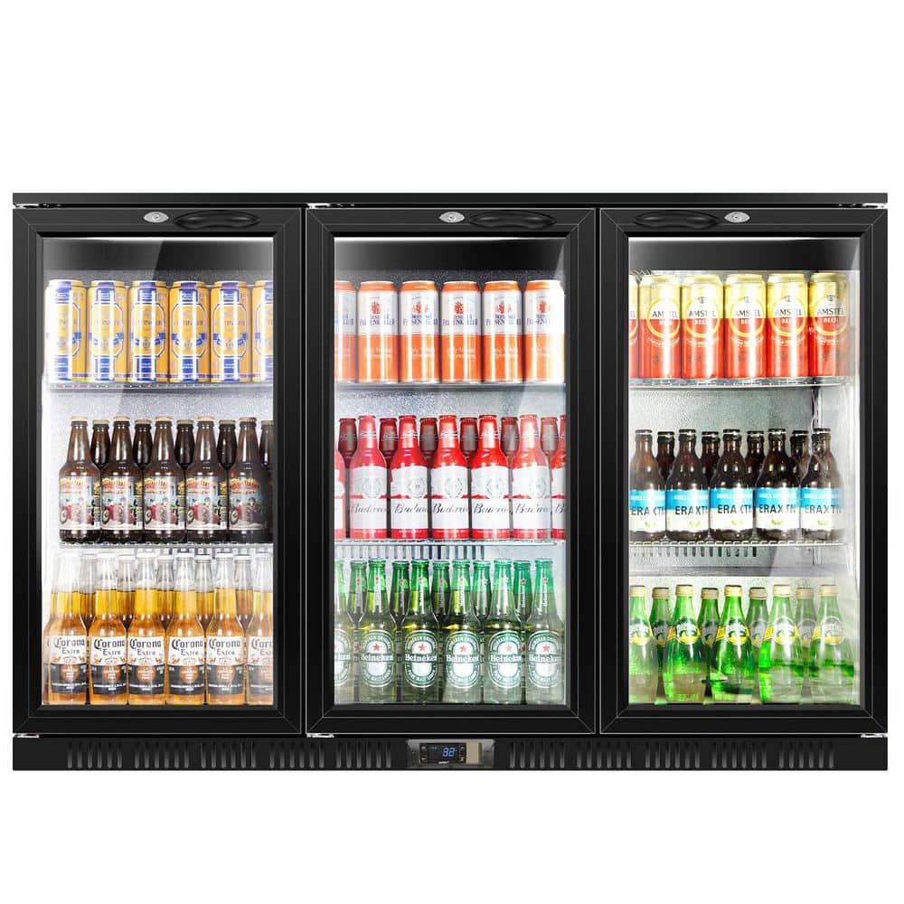 Reviews for SOZT 53.15 in. 3-Glass Door Commercial Beverage Cooler 284 ...