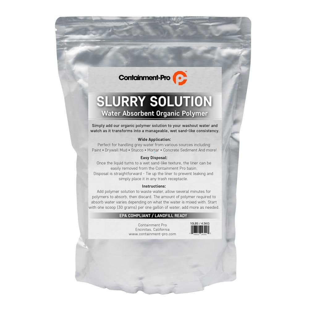 10 lb. Polymer Slurry Solution SLURRY - The Home Depot
