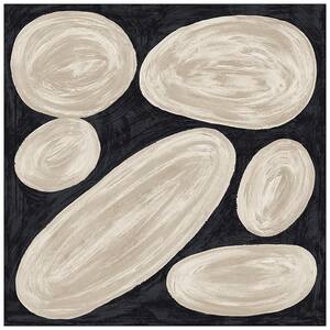 Daltile Delegate Black Matte 24 in. x 24 in. Color Body Porcelain Floor ...