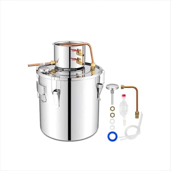 5 gal. Silver Home Water Distiller for DIY Whisky JBUH2383 - The Home Depot