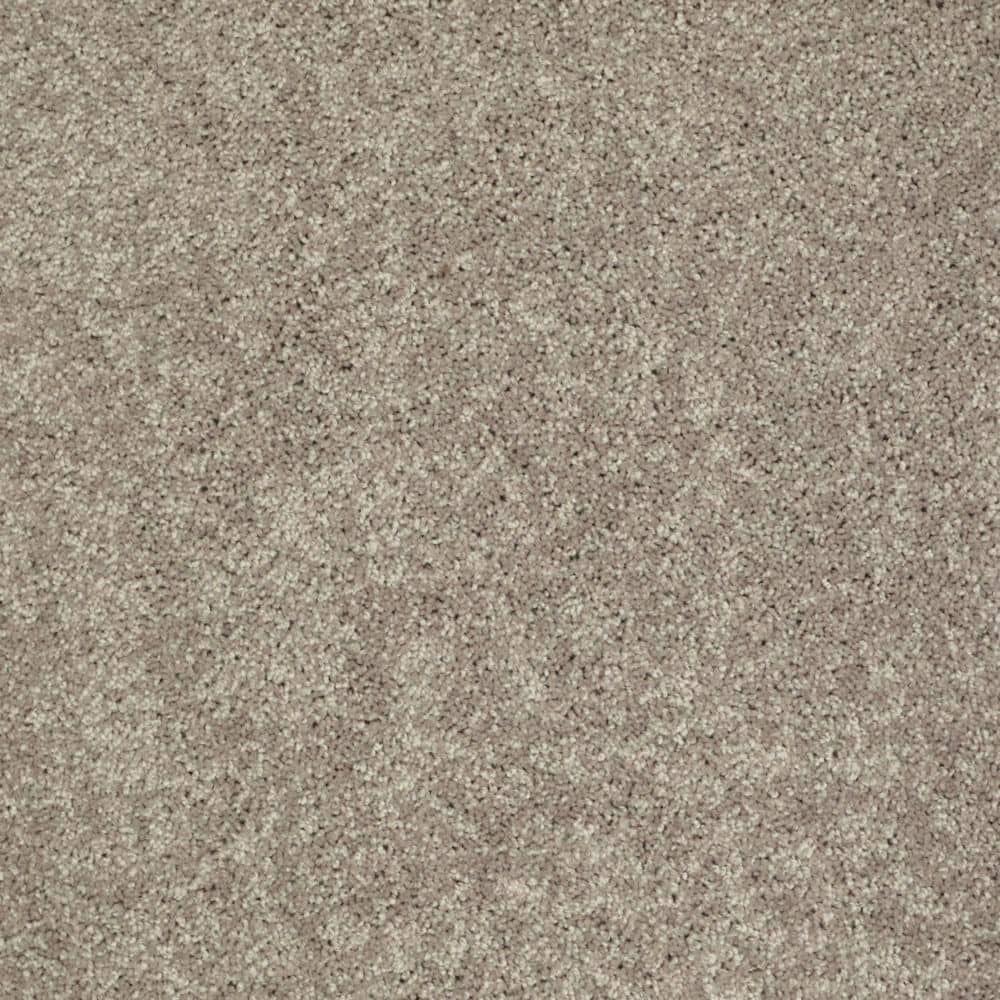 TrafficMaster Palmdale II - Mocha Nut - Brown 15 ft. 31.2 oz. Polyester ...