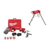 Milwaukee M18 Fuel One-Key Cordless Brushless Pipe Threader Kit with ...