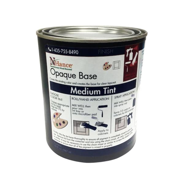 N-Hance 32 oz. Opaque Base Medium Tint Interior Paint N272-QT - The ...