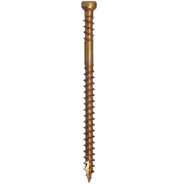 GRK Fasteners #9 x 2-1/2 in. Star Drive Trim-Head Wood Finish Screws ...