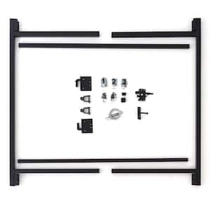 Slipfence 4 ft. W x 6 ft. H Gate Kit to create a Vertical or Horizontal ...