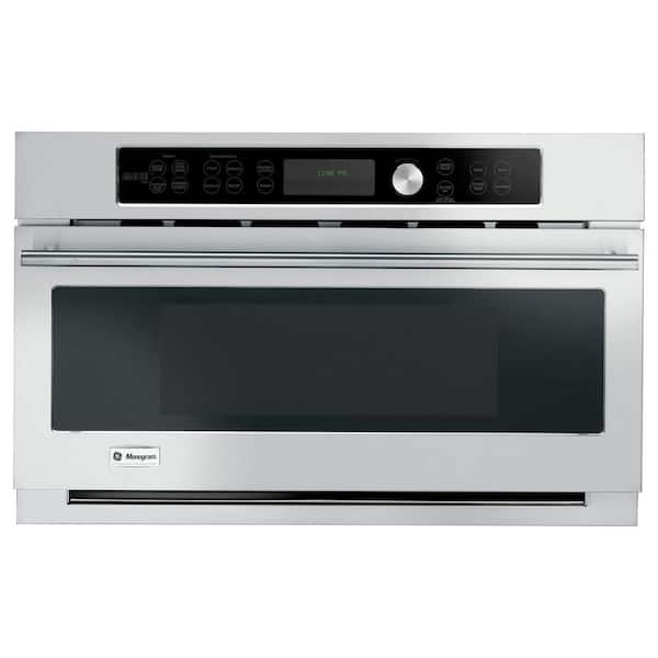 GE Monogram 30 in. Single Electric Wall Oven in Stainless Steel ...