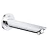 GROHE BauLoop Wall-Mount Tub Spout, StarLight Chrome 13286001 - The ...