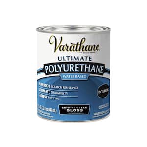 Varathane 1 Gal. Clear Gloss Water-Based Interior Polyurethane 200031 ...