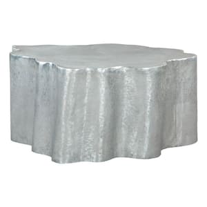 SAFAVIEH Tilly 38 in. Antique Brass Medium Specialty Metal Coffee Table ...