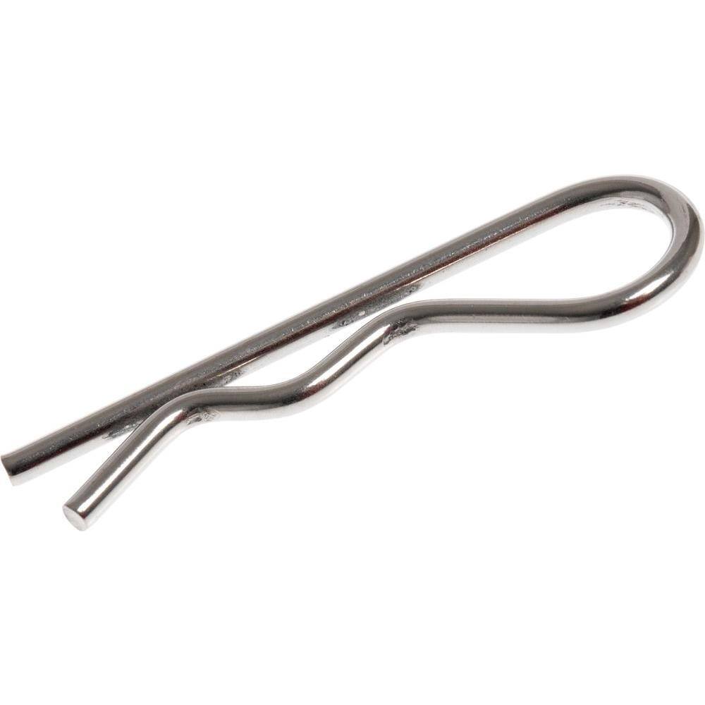 Hillman 0 072 In X 1 7 8 In Stainless Steel Hitch Pin Clip 12 Pack