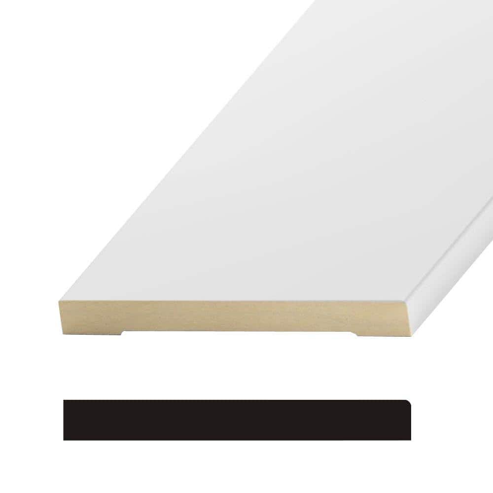 Builders Choice Pro Pack OP2388 1/2 in. x 5-1/2 in. x 144 in. Primed ...