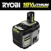 RYOBI ONE+ 18V 12.0 Ah Lithium-Ion HIGH PERFORMANCE Battery PBP1012 ...