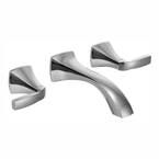 MOEN Brantford 8 in. Widespread 2-Handle High-Arc Bathroom Faucet Trim Kit in Brushed Nickel ...