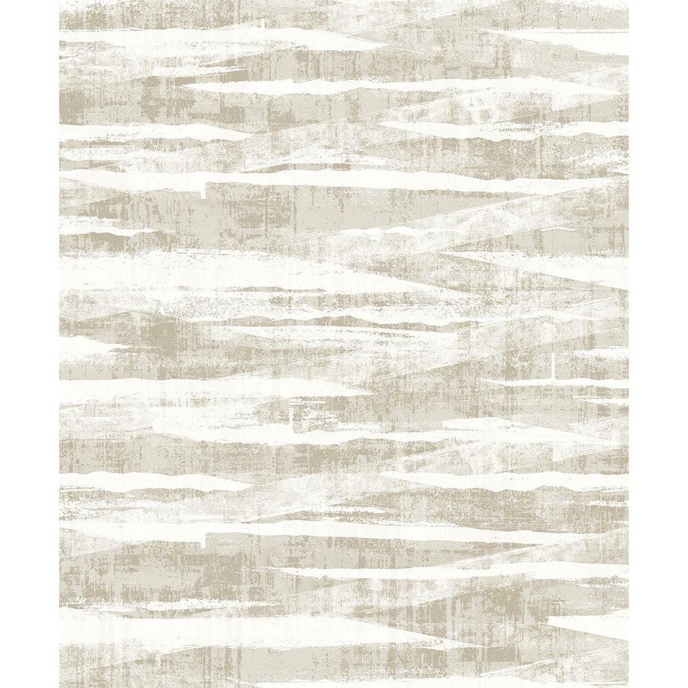 Seabrook Designs 57.5 sq. ft. Latte Nebulite Abstract Unpasted Non ...