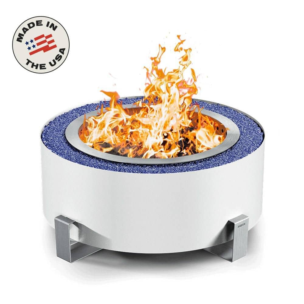 Breeo Luxeve Smokeless Stainless Steel Outdoor Fire Pit – White River ...