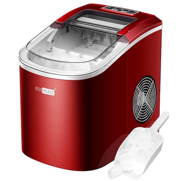 VIVOHOME 27lbs/Day Electric Portable Ice Cube Maker with Hand Scoop and ...