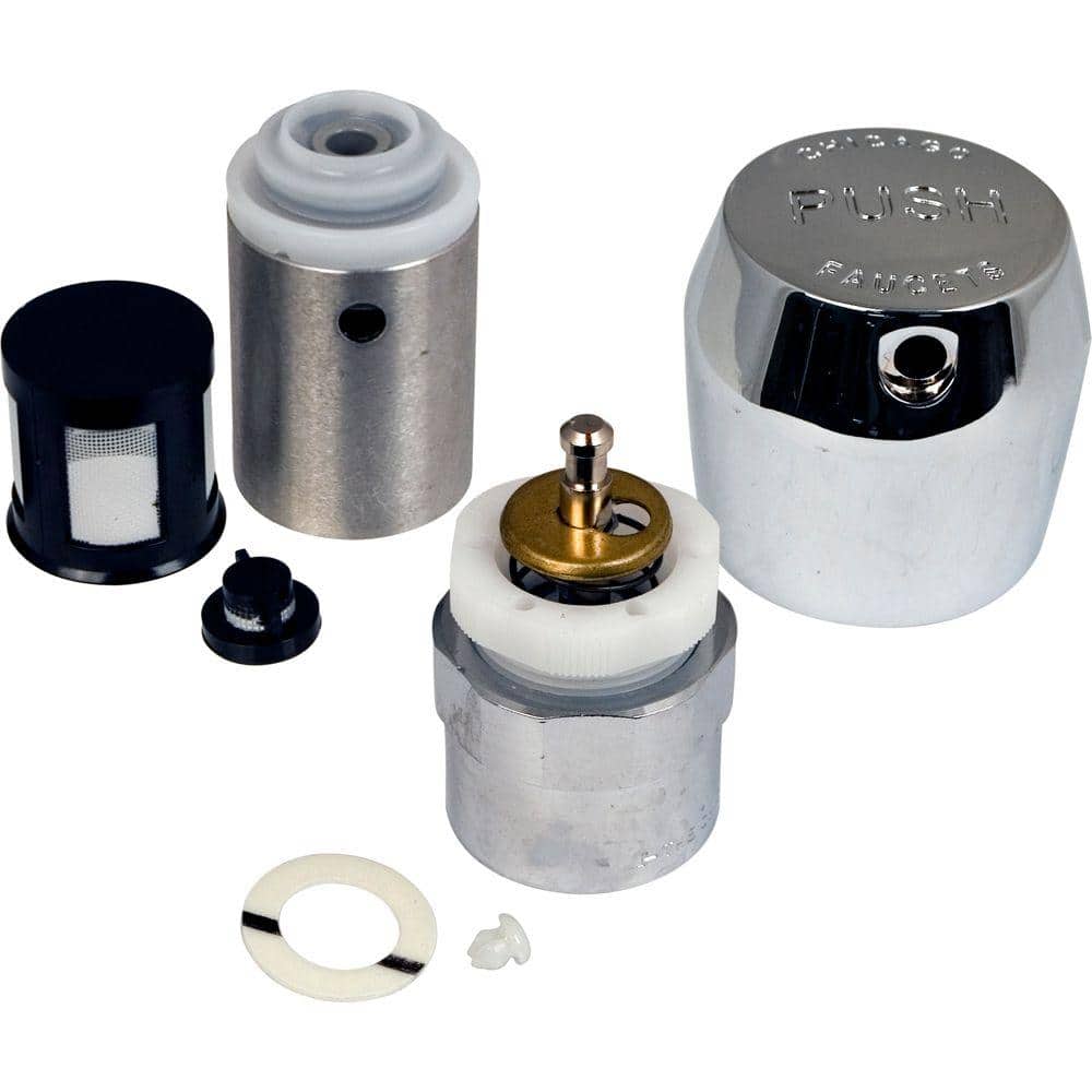 Chicago Faucets 665-RKPABCP Metering Push Button Retrofit Kit 131594 ...