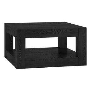 Meyer&Cross Holm 36 in. Black Grain Round MDF Top Coffee Table CT2097 ...
