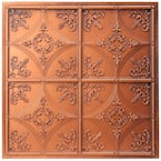 uDecor Basilica 2 ft. x 2 ft. Lay-in or Glue-up Ceiling Tile in Antique ...