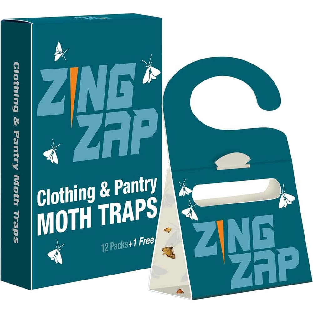 ZINGZAP Moth Trap Slowly Releases Enhanced 2X Pheromones, Lures, Traps ...