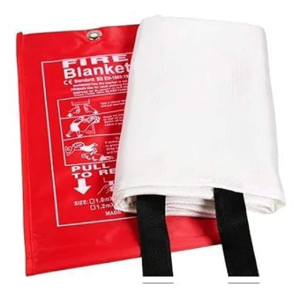 Lukyamzn Emergency Blanket Fire Extinguishers Fiberglass Fireproof Fire ...