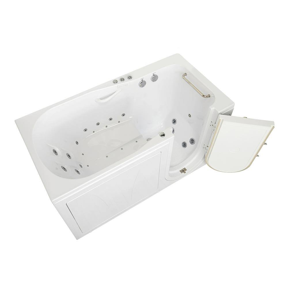 Ella ShaK 36 in. x 72 in Walk-In MicroBubble, Whirlpool and Air Bath ...