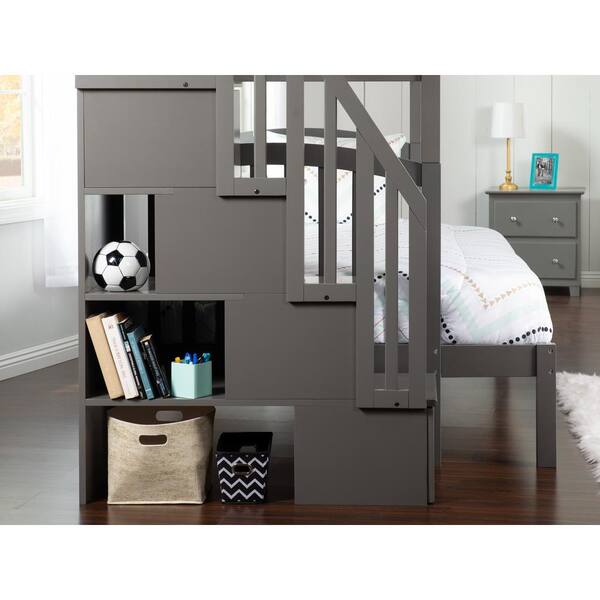 Westbrook staircase bunk twin over full store