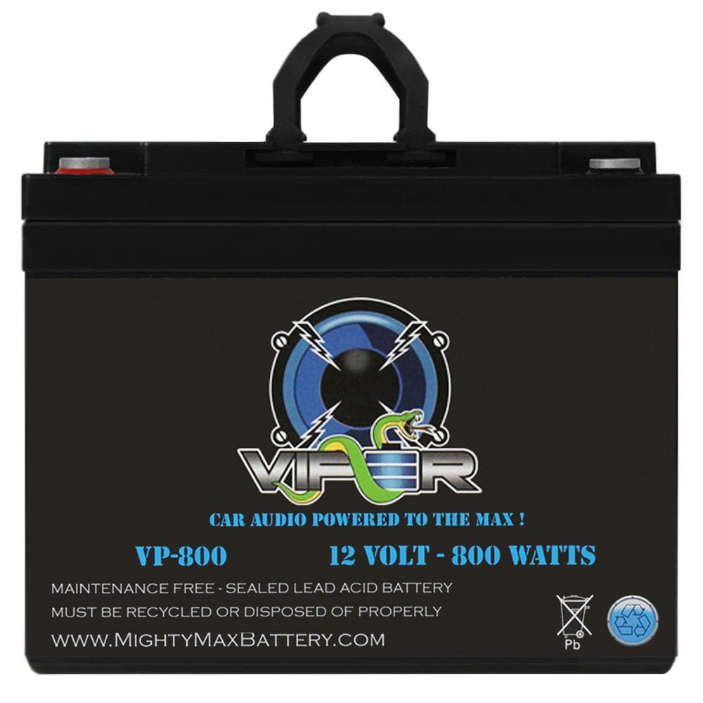 MIGHTY MAX BATTERY Viper VP-800 12-Volt 800 Watt Audio Replacement for ...