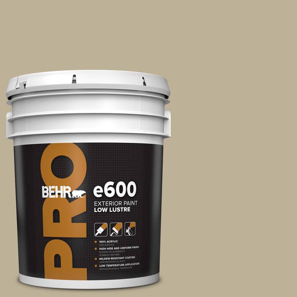 BEHR PRO 5 gal. #770D-4 Clay Pebble Low Luster Exterior Paint PR62005 ...