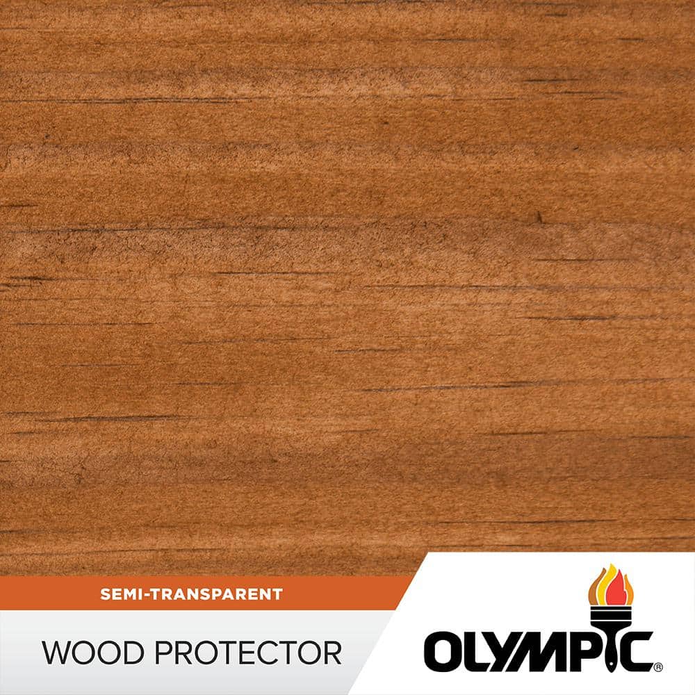 Reviews for Olympic Wood Protector 1 gal. ST-2023 Rustic Cedar Exterior ...