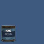 BEHR ULTRA 1 qt. #M520-7 Admiral Blue Satin Enamel Exterior Paint ...