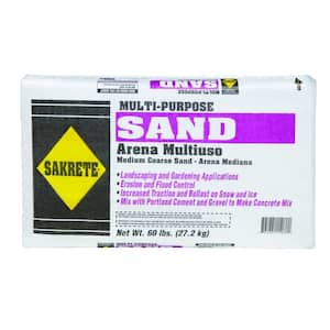 SAKRETE 60 lb. All-Purpose Sand 100033474 - The Home Depot