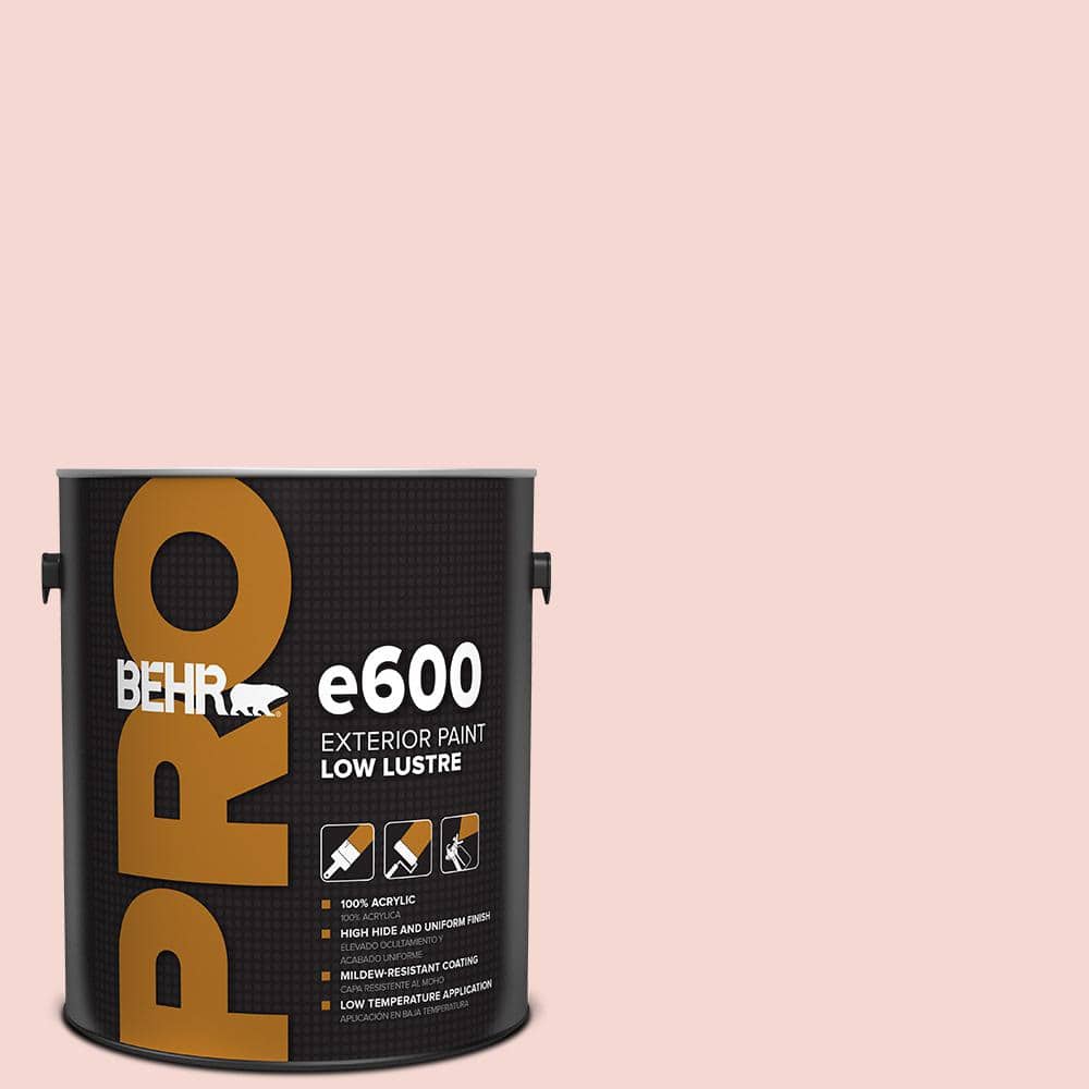 BEHR PRO 1 gal. #M160-1 Cupcake Pink Low Luster Exterior Paint PR62001 ...