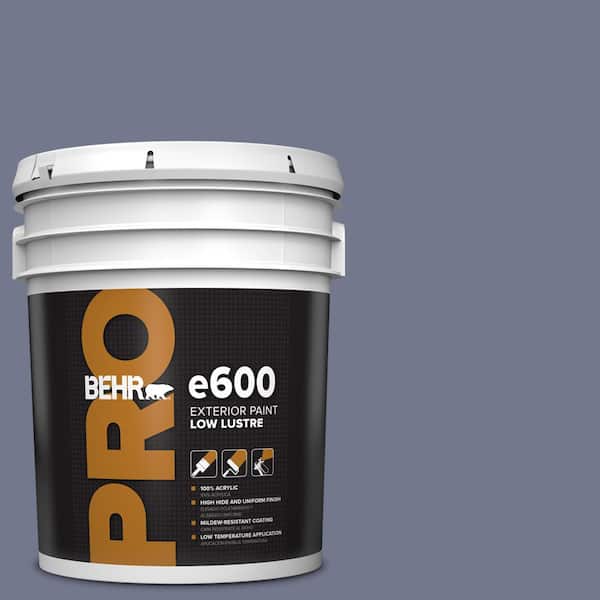 BEHR PRO 5 gal. #S550-5 Fantasia Low Luster Exterior Paint PR62305 ...