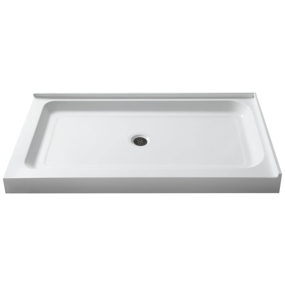 Reviews for ANZZI Port 36 in. x 48 in. Double Threshold Shower Base in ...