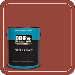 BEHR PREMIUM PLUS 1 gal. #PPU2-17 Morocco Red Flat Low Odor Interior ...